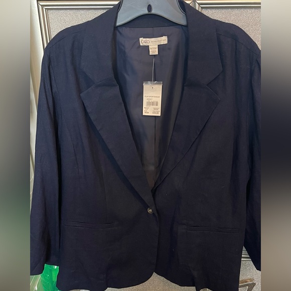 Cato | Jackets & Coats | Cato Dark Blue Womens Blazer | Poshmark